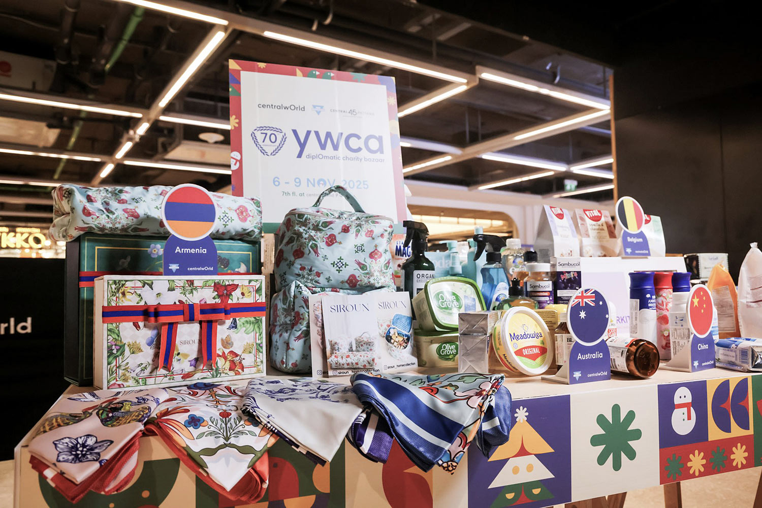 Bangkok Post - YWCA Diplomatic Charity Bazaar runs until Sunday at CentralWorld