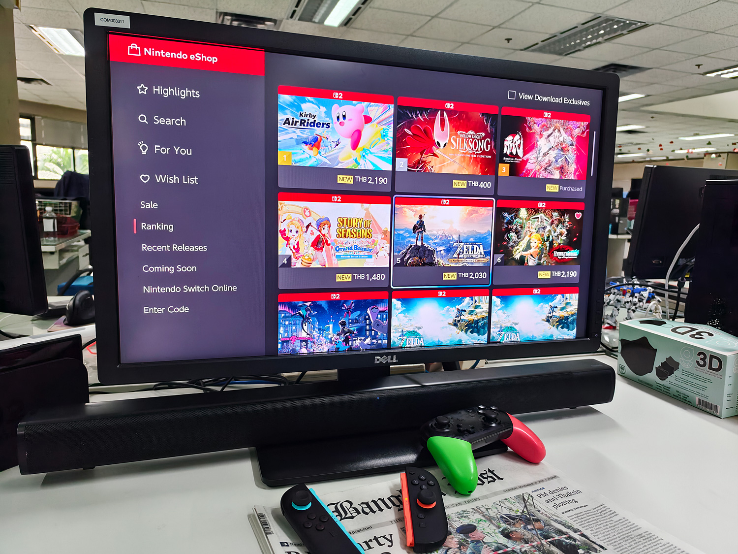 Bangkok Post - Nintendo enters Thai digital game market