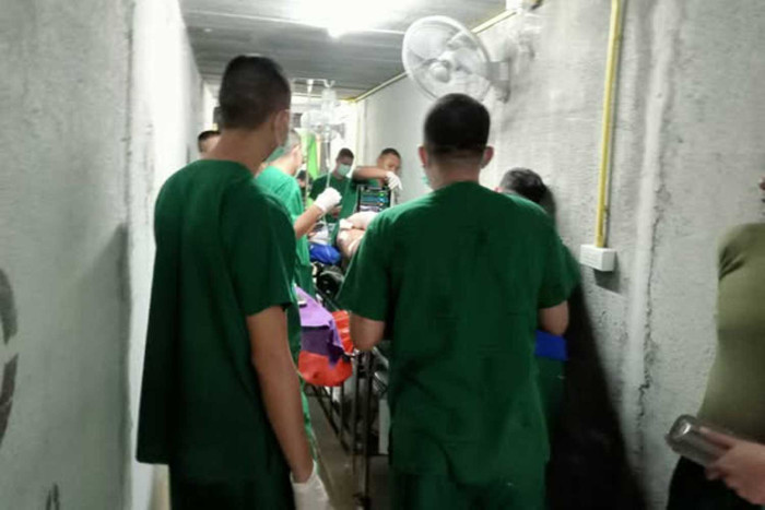 Bangkok Post - Cambodian rockets again threaten Thai hospital