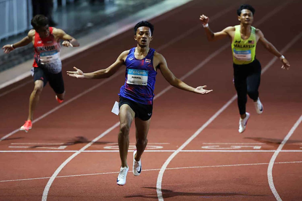 Bangkok Post - Puripol bags a double in the sprints