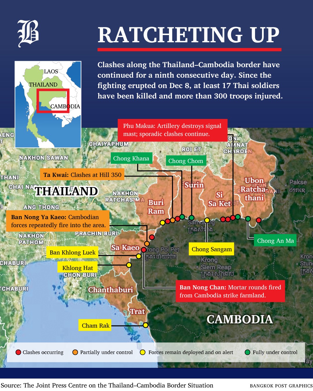 Bangkok Post - Funds set for border defence