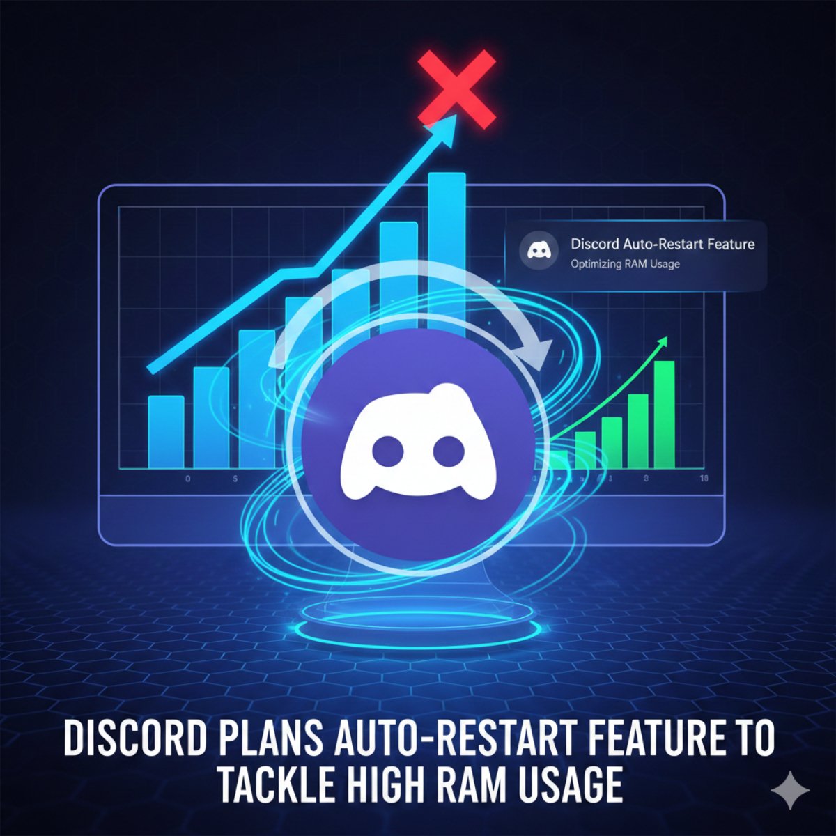 Bangkok Post - Discord plans auto-restart feature to tackle high RAM usage