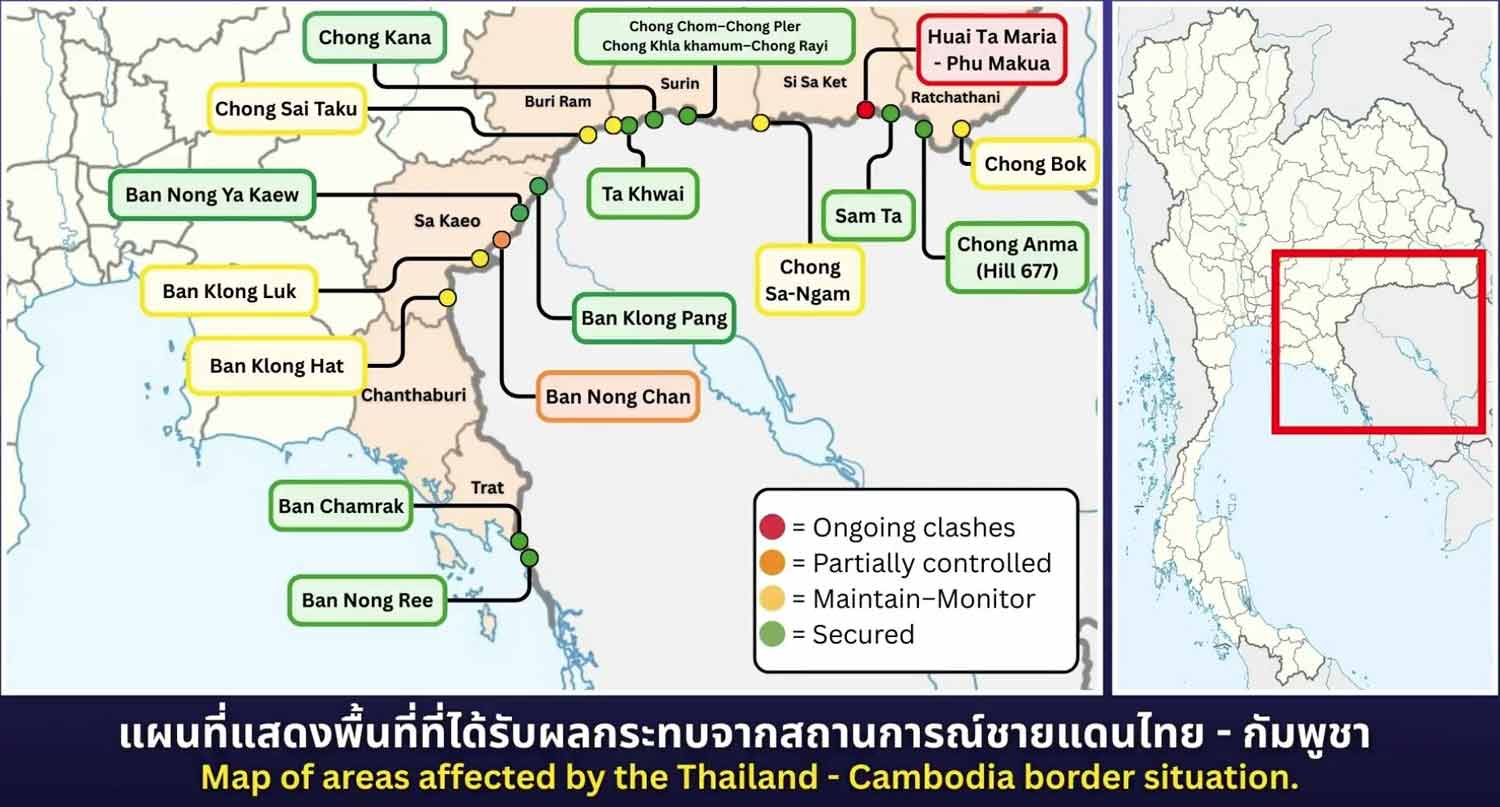 Bangkok Post - No letup in Cambodian shelling of Thai civilian areas ...