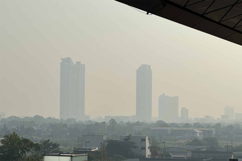 Bangkok Post - Red levels of PM2.5 in Bangkok and 20 provinces