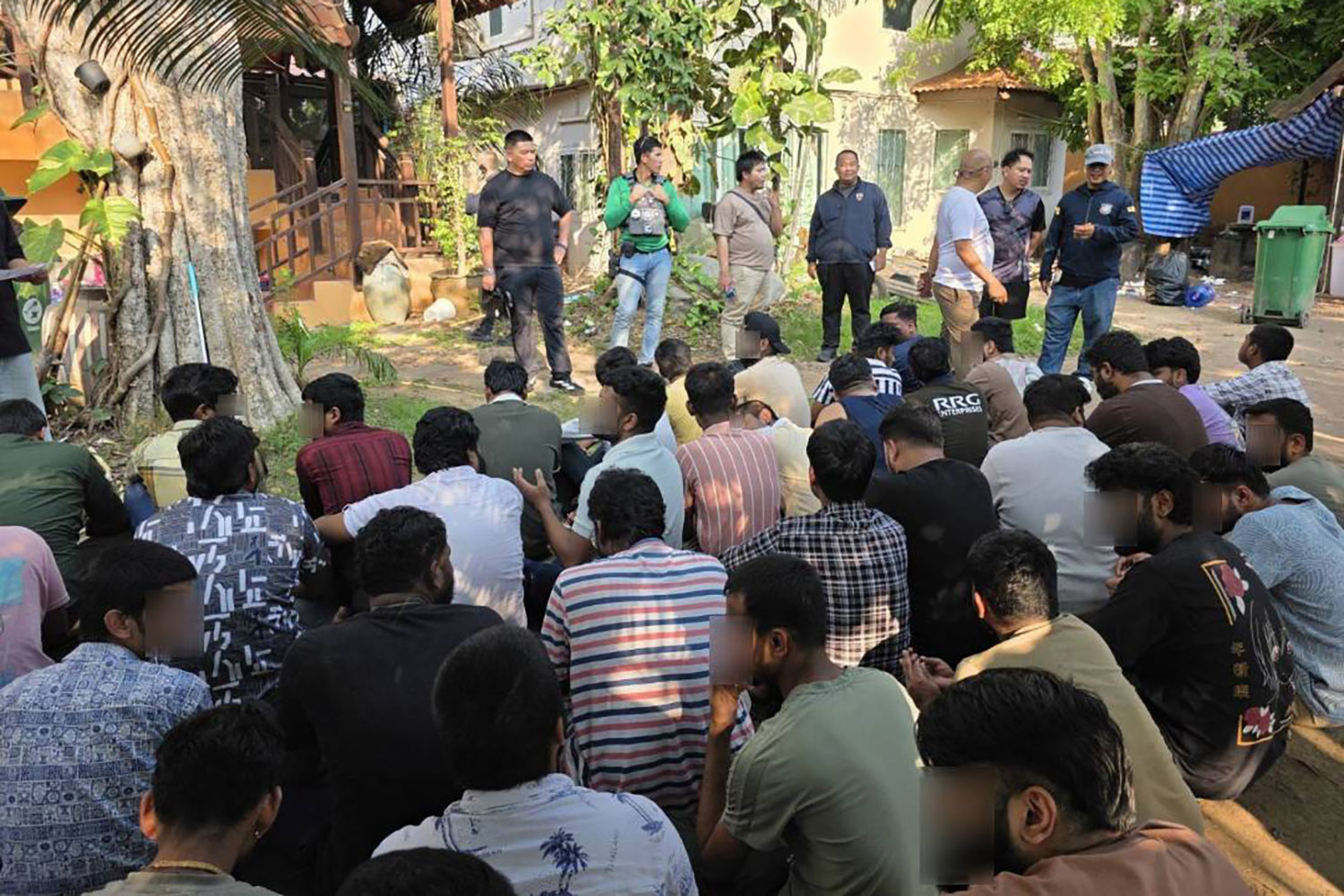 Bangkok Post - 68 Indians held in Pattaya online gambling raids