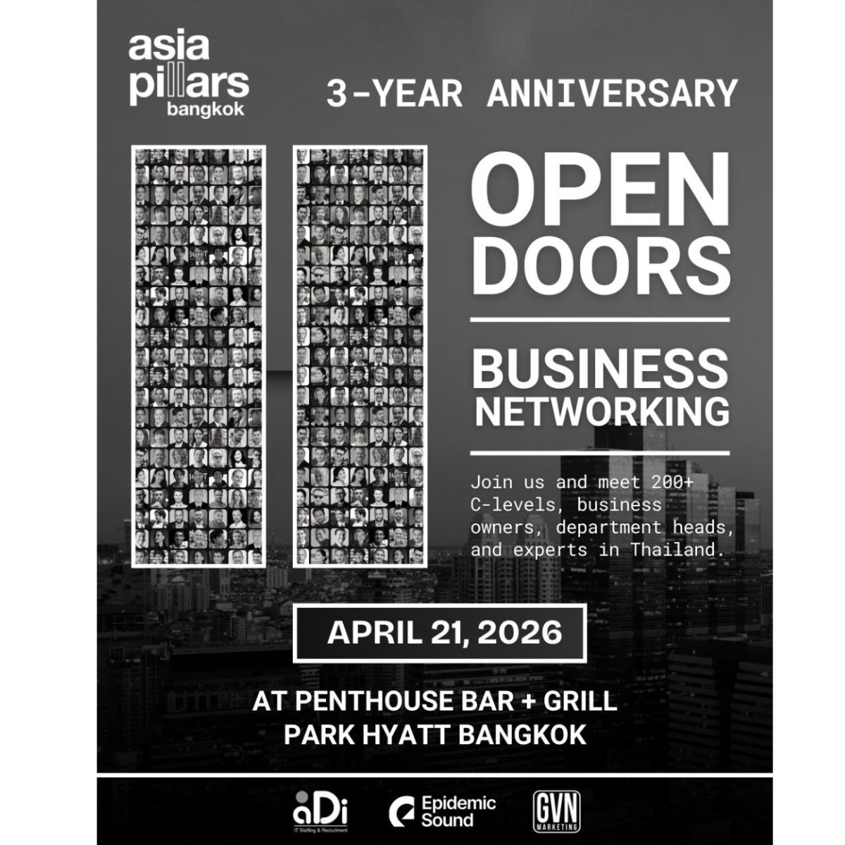 Bangkok Post - Asia Pillars offers 'Open Doors' C-suite networking at ...