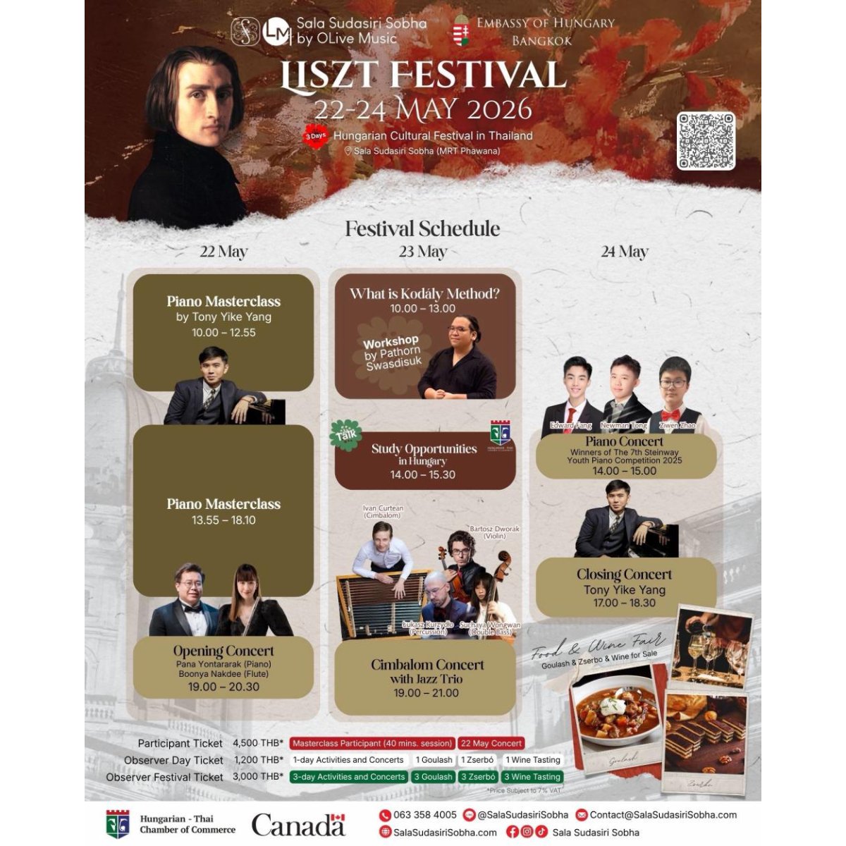 Bangkok Post - Hungarian culture on show at Liszt Festival