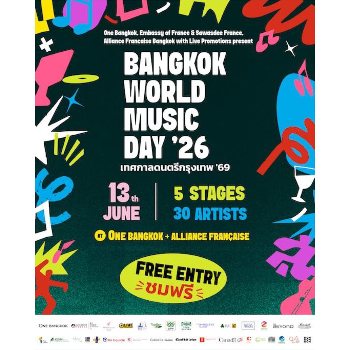 Bangkok Post - Bangkok World Music Day 2026 ready to rock the city on ...