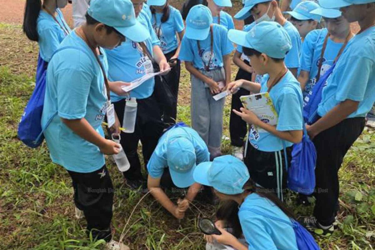 Bangkok Post - Kids skip class for water conservation