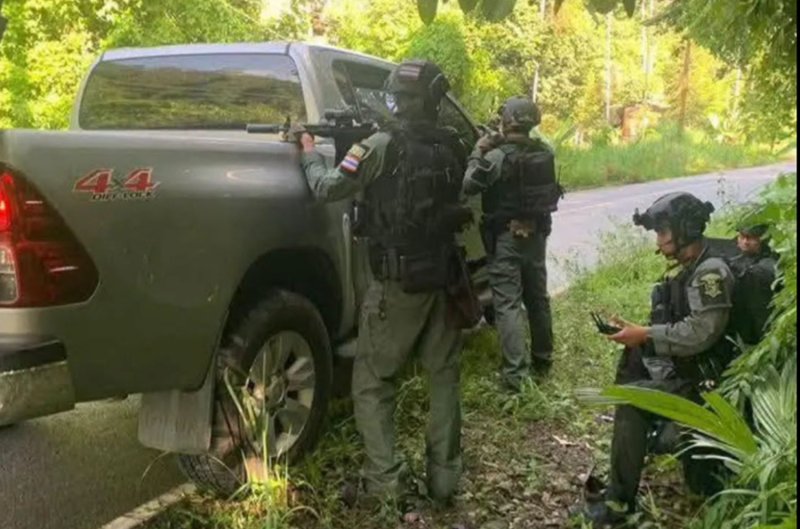 Bangkok Post - Six border patrol police injured, two seriously in Yala ...