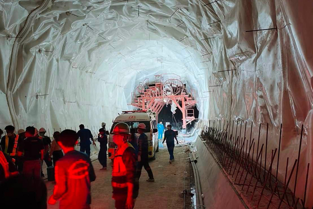 Work on new northern train tunnel halted after…
