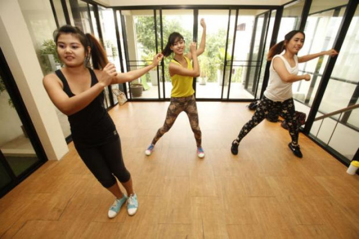 Bangkok Post - Sweating with zumba