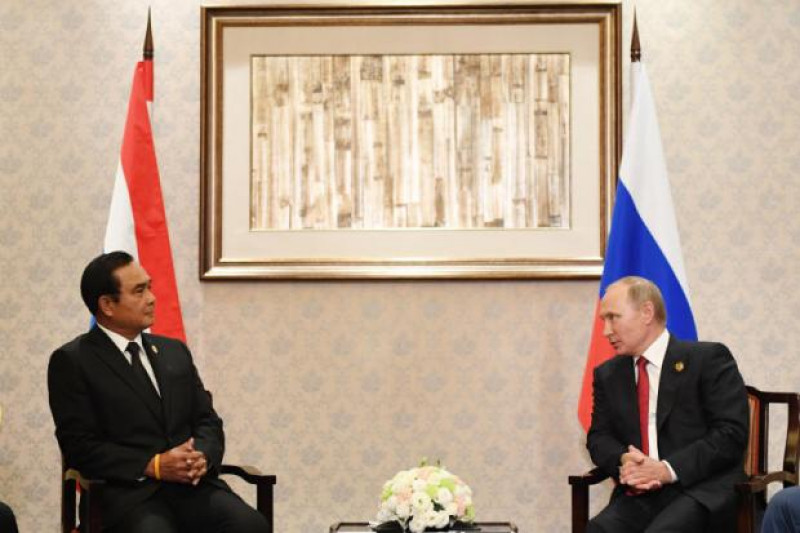 Bangkok Post - Prayut invites Putin for visit after election