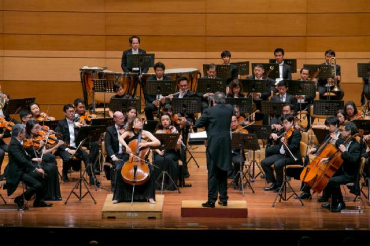Japanese cellist enthrals with Elgar concerto