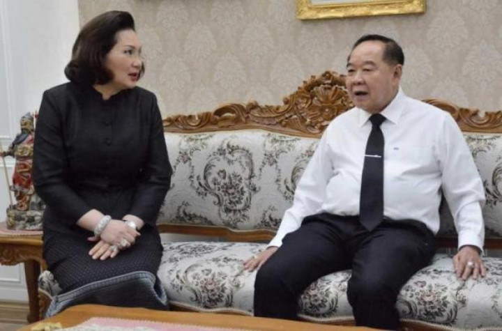 Bangkok Post - IOC member Patama gets Prawit's backing