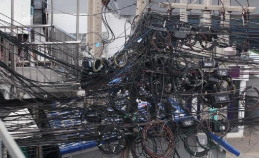 Bangkok Post - NBTC cracking down on overhead cable mess