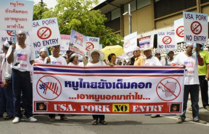 Bangkok Post - US offers carrot to lift pork ban