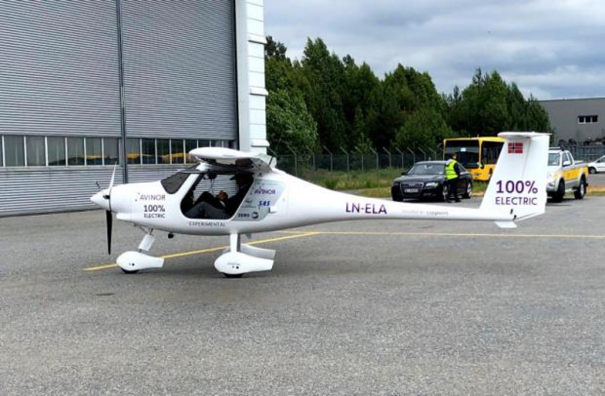 Bangkok Post - Tiny electric plane takes to the skies in Norway