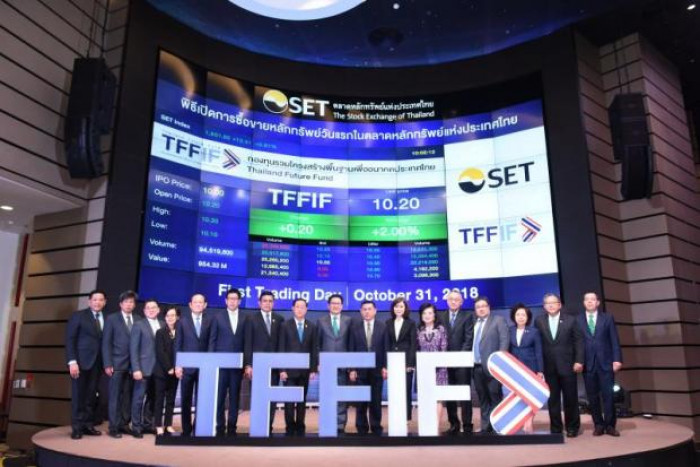 Bangkok Post - TFFIF rises 3% on debut, TOT and CAT mulled for ride