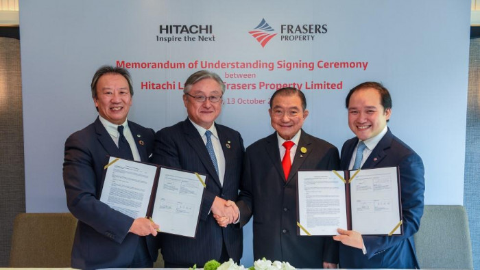 Bangkok Post - Hitachi and Frasers ink digital MoU
