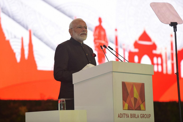 Bangkok Post - Aditya Birla celebrates 50th year with PM Modi