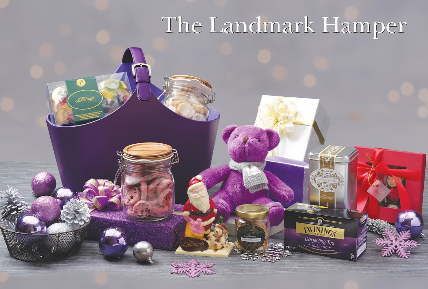 Bangkok Post - The Landmark's Violet Teddy Bears