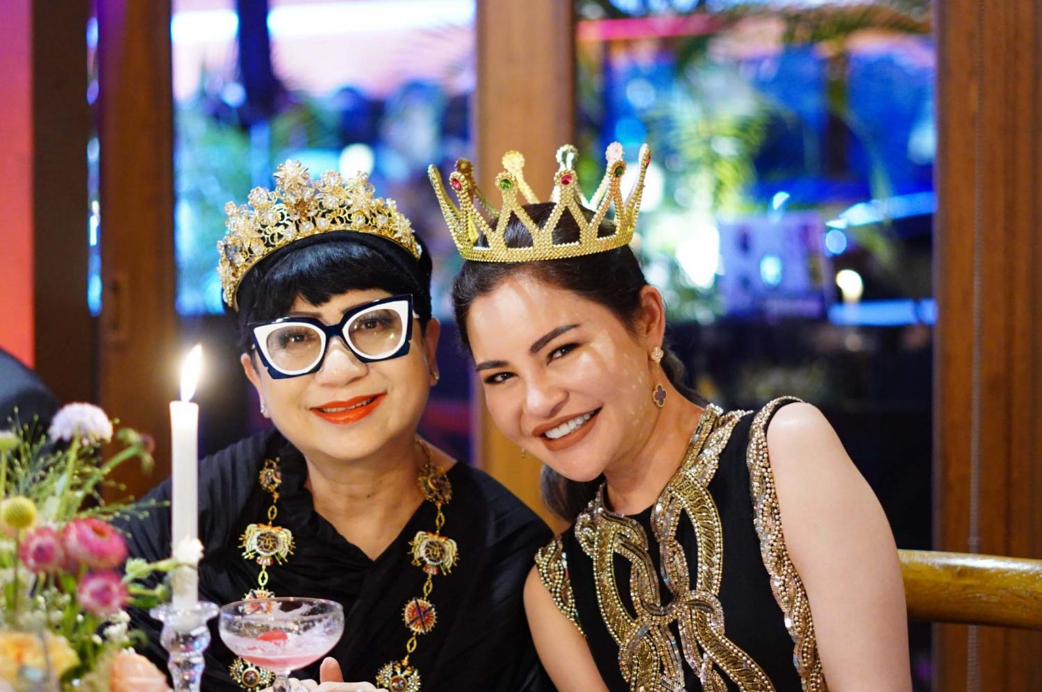 Bangkok Post - Beauty queens gather for graduation party