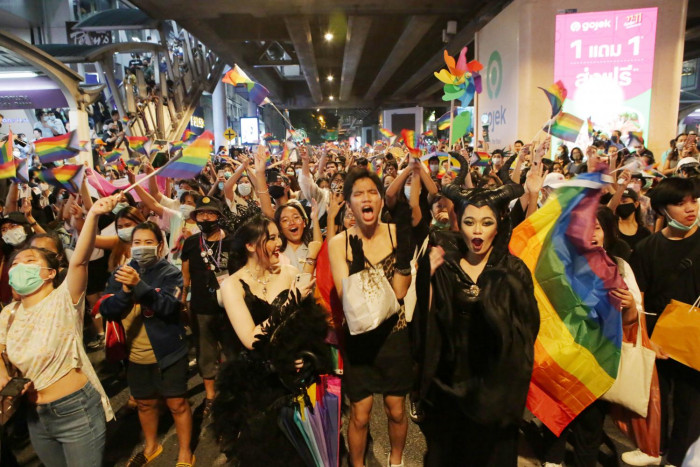 Bangkok Post - LGBT community vows to push harder in 2021