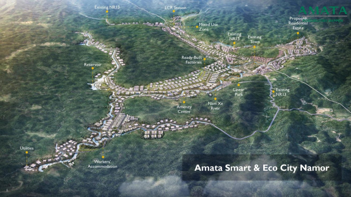 Bangkok Post - Amata to develop Lao smart estate