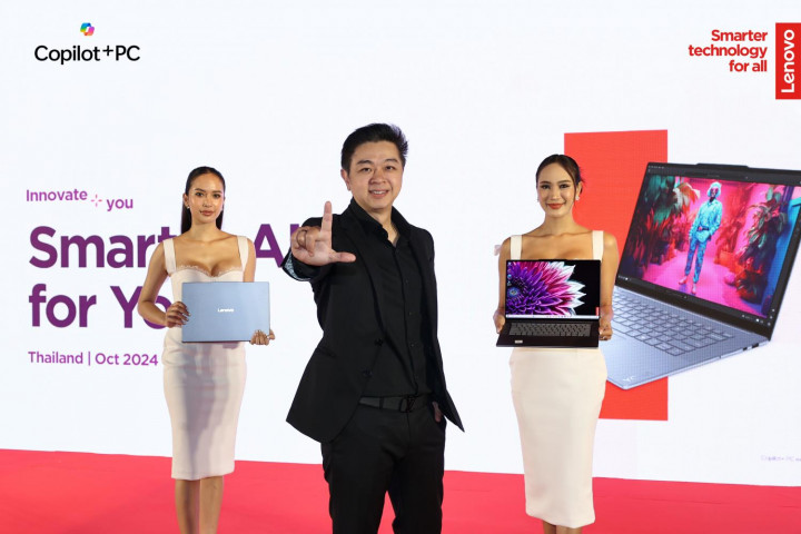 Bangkok Post - Lenovo rolls out AI-based PCs