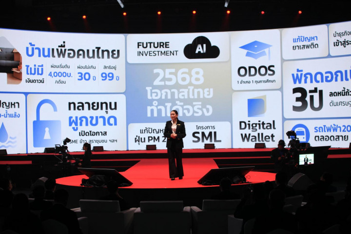 Bangkok Post - PM touts economic plans