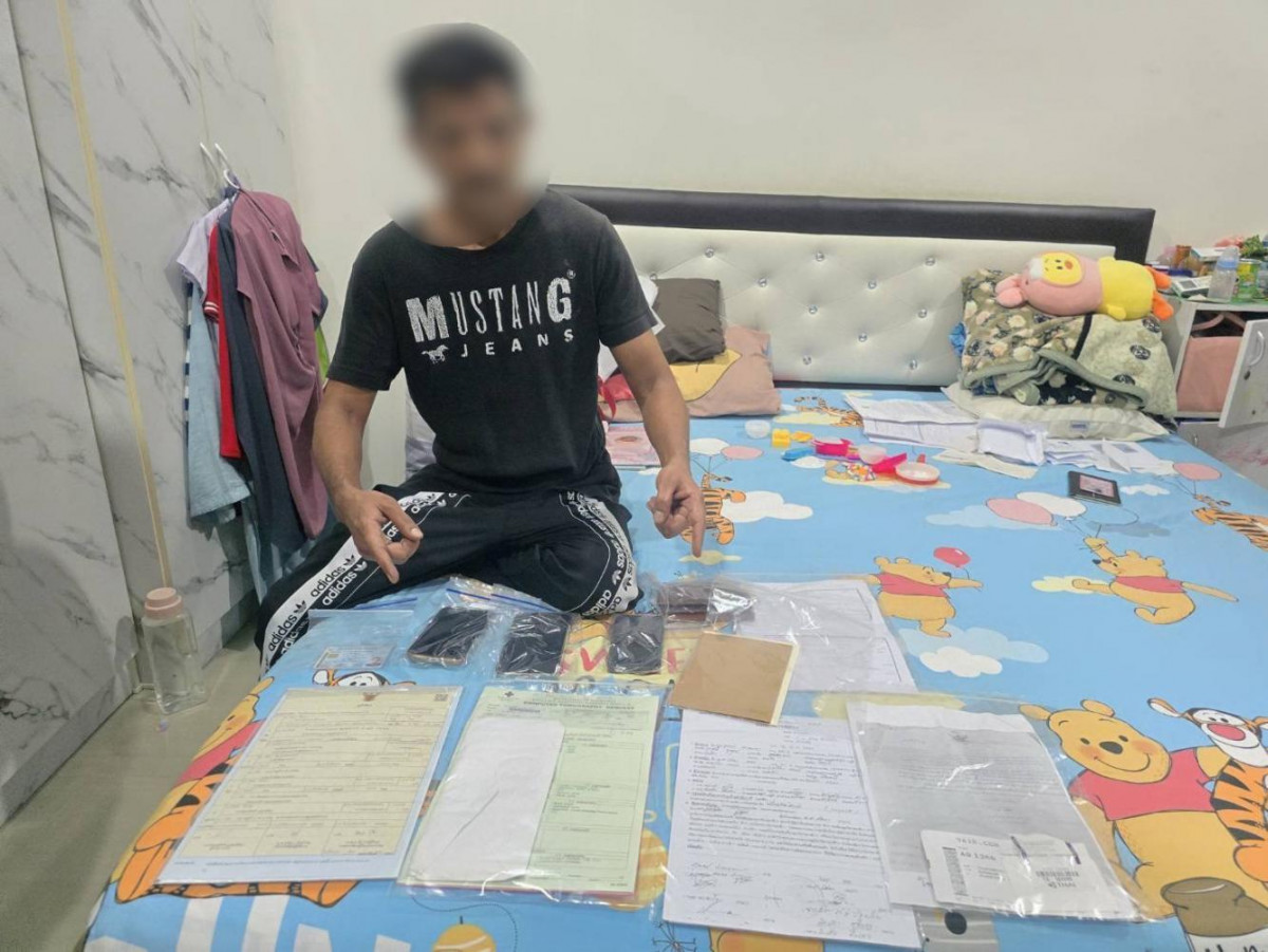 Bangkok Post - Pakistani man arrested for identity theft