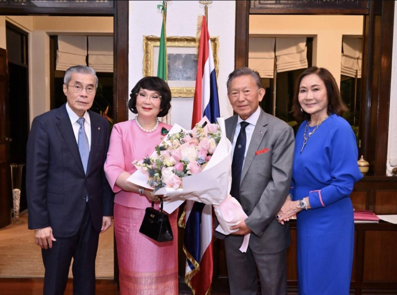 Bangkok Post - Italy awards top honours to Khunying Patama and Dr Somsak