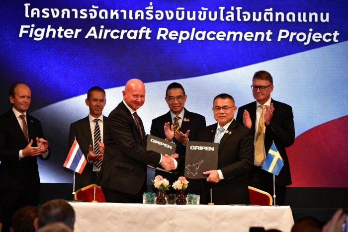 Bangkok Post - Gripen jet deal a 'boost for military'