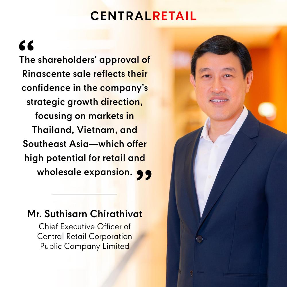 Bangkok Post - CRC vote okays Rinascente sale